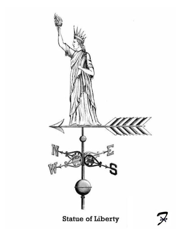 Wind Vane Coloring Pages
