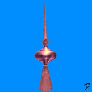 Copper Finials and Roof Spires
