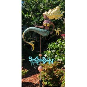 Mermaid Fantasy Weathervane - Ferro Weathervanes