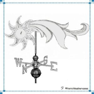 Shooting Star Weathervanes