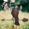 Crow Weathervane - Ferro Weathervanes