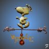 Snoopy Weathervane - Ferro Weathervanes