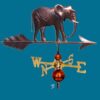 Elephant Weathervane - Ferro Weathervanes