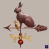 Rabbit Weathervane, Hare - Ferro Weathervanes