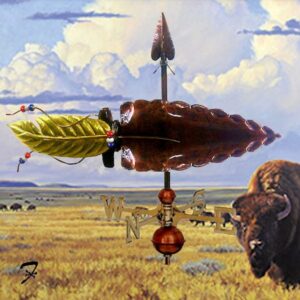 American Indian Weathervanes – Ferro Weathervanes