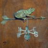 Frog Weathervane, Sitting