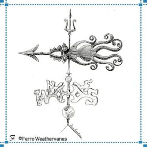 Aquatic Weathervanes - Ferro Weathervanes