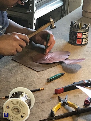 Snoopy Flying Ace Weathervane - Hatheway Residence - Ferro Weathervanes